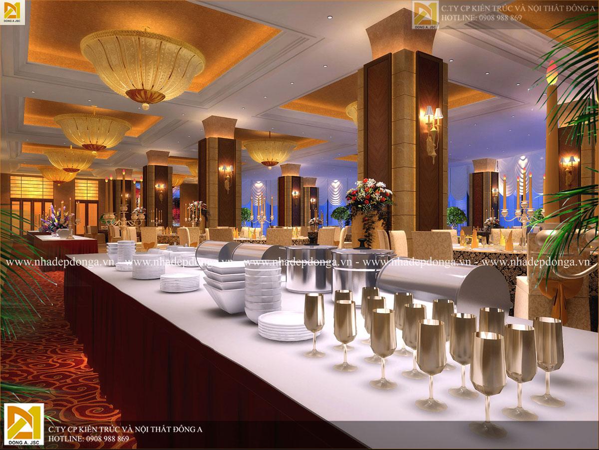 Thiết kế nội thất sảnh khách sạn